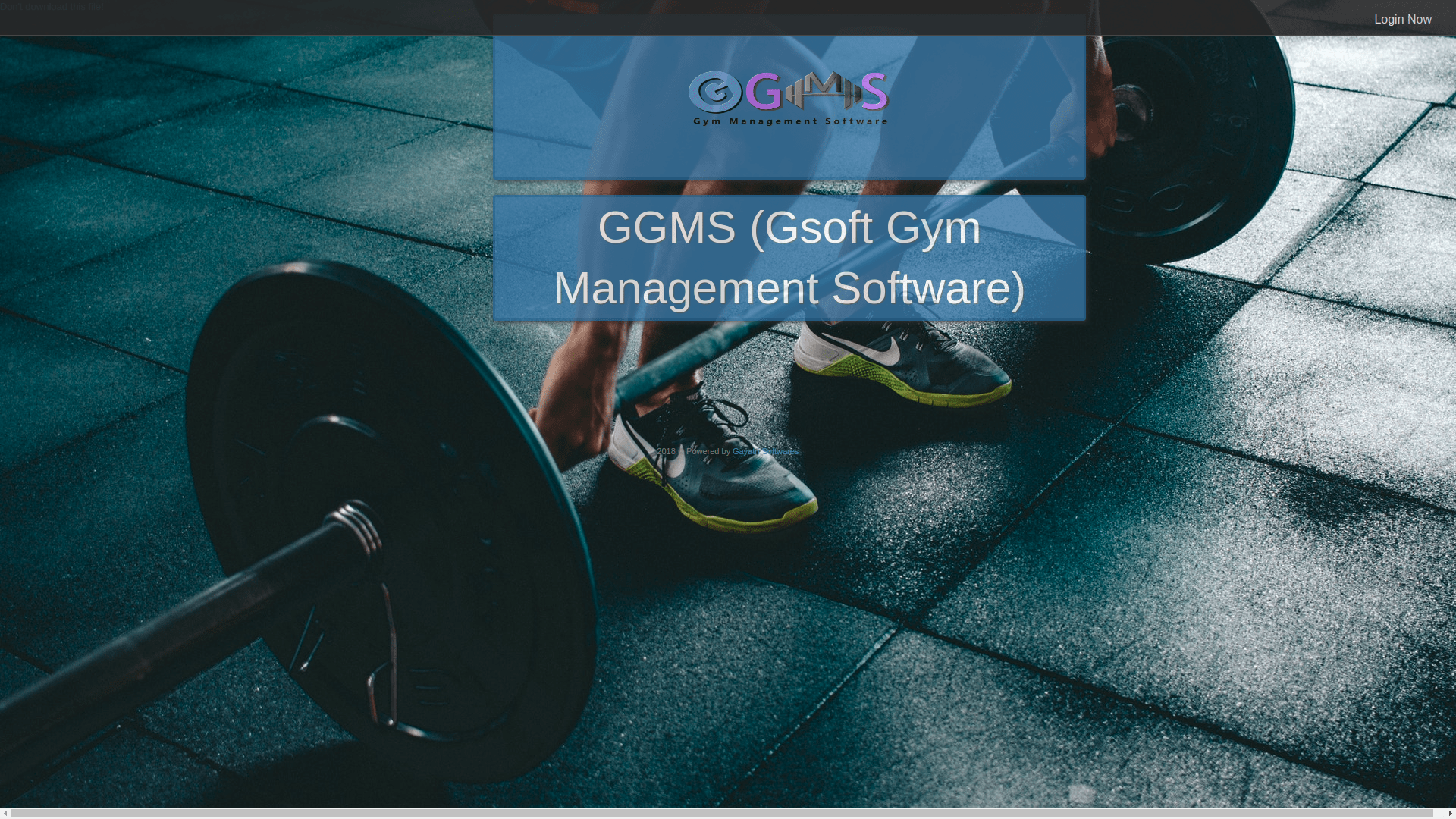 GGMS - Gayatrisoft GYM Management Software